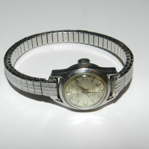 Lanco | Accessories | Vintage Antimagnetic Lanco Swiss Made Incabloc 7 ...